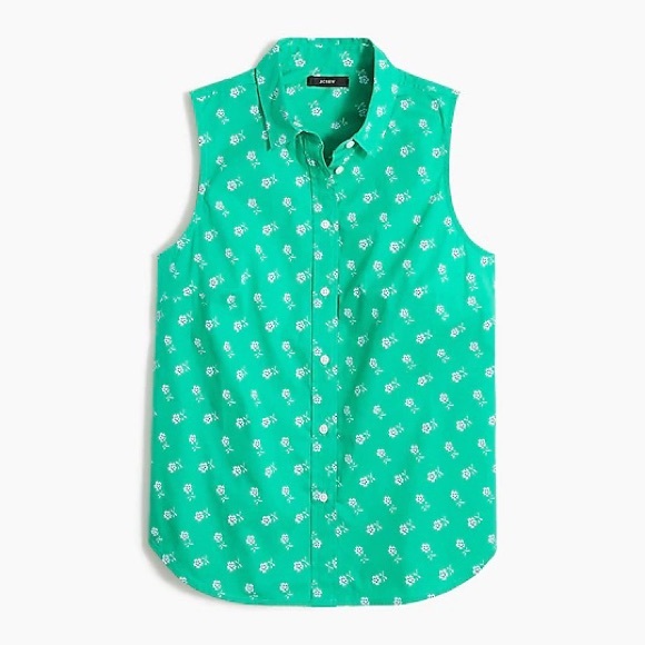 J. Crew | Tops | Jcrew Poplin Shirt | Poshmark